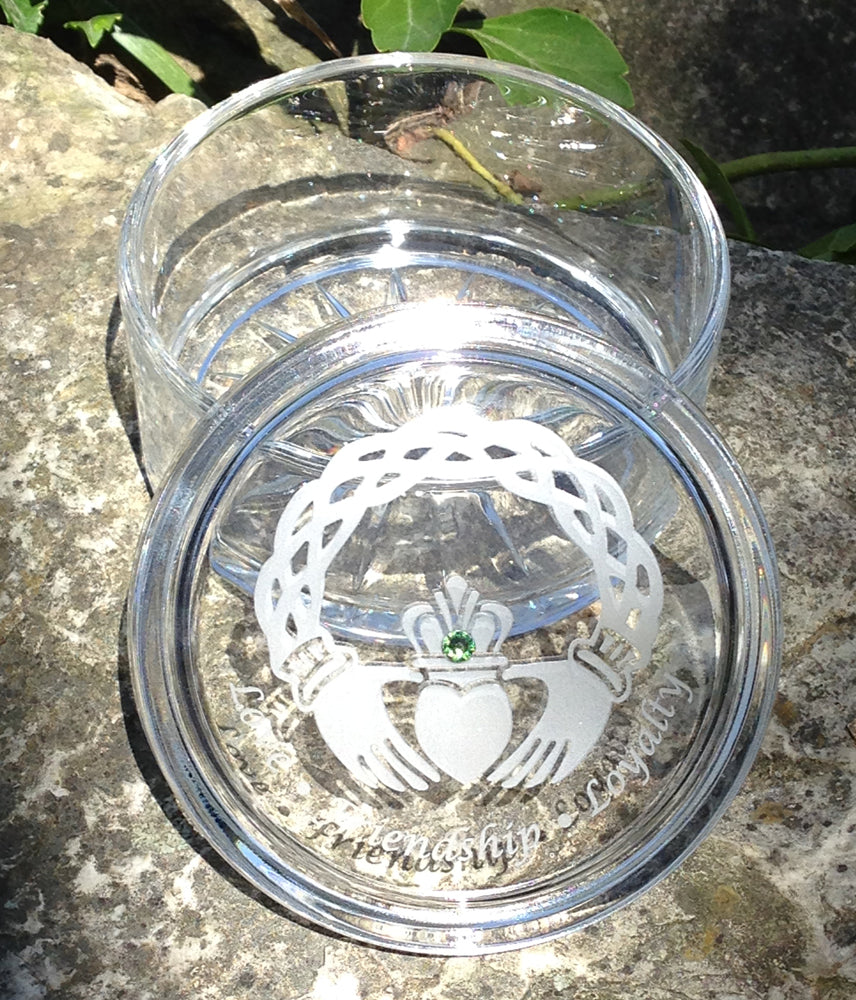 Crystal Jewelry Box - Healy Signature Collection – Healy Glass Artistry